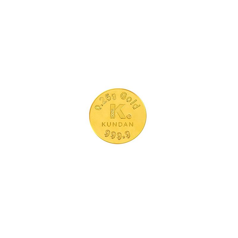 0.25g Gold Coin 24kt (999.9)